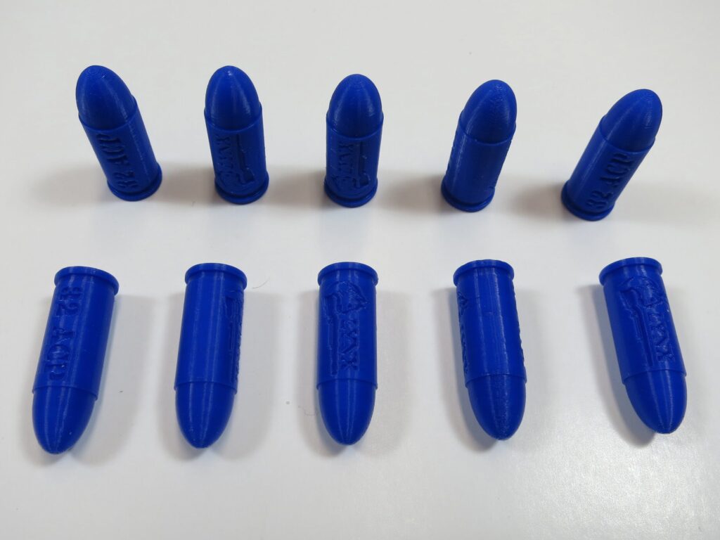 32 ACP Plastic Snap Caps / Dummy Training Rounds (10 Pack) - Lynx-ammo