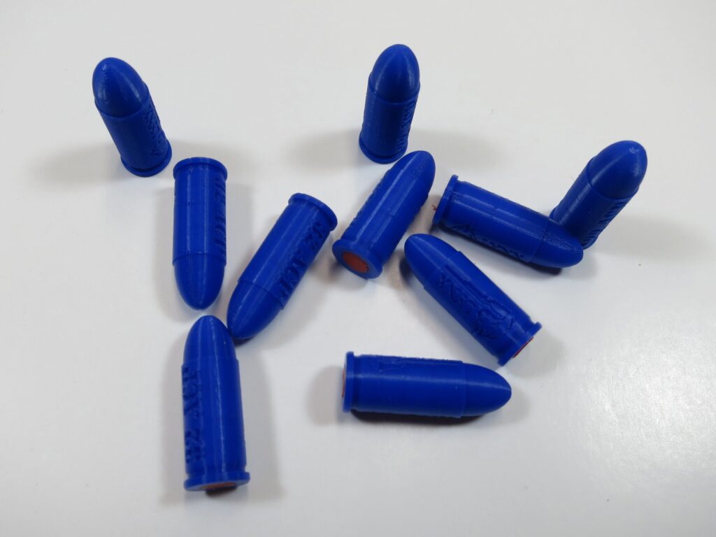 32 ACP Plastic Snap Caps / Dummy Training Rounds (10 Pack) - Lynx-ammo