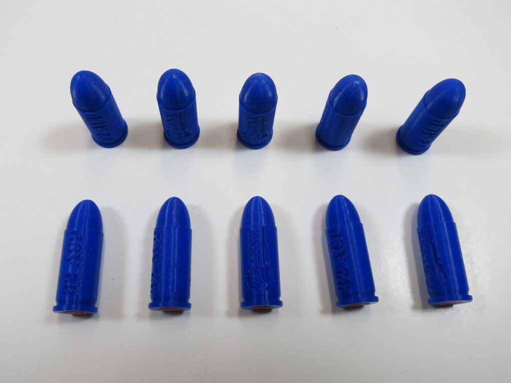32 ACP Plastic Snap Caps / Dummy Training Rounds (10 Pack) - Lynx-ammo