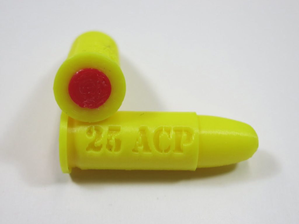 25 ACP Plastic Snap Caps / Dummy Training Rounds (10 Pack) - Lynx-ammo