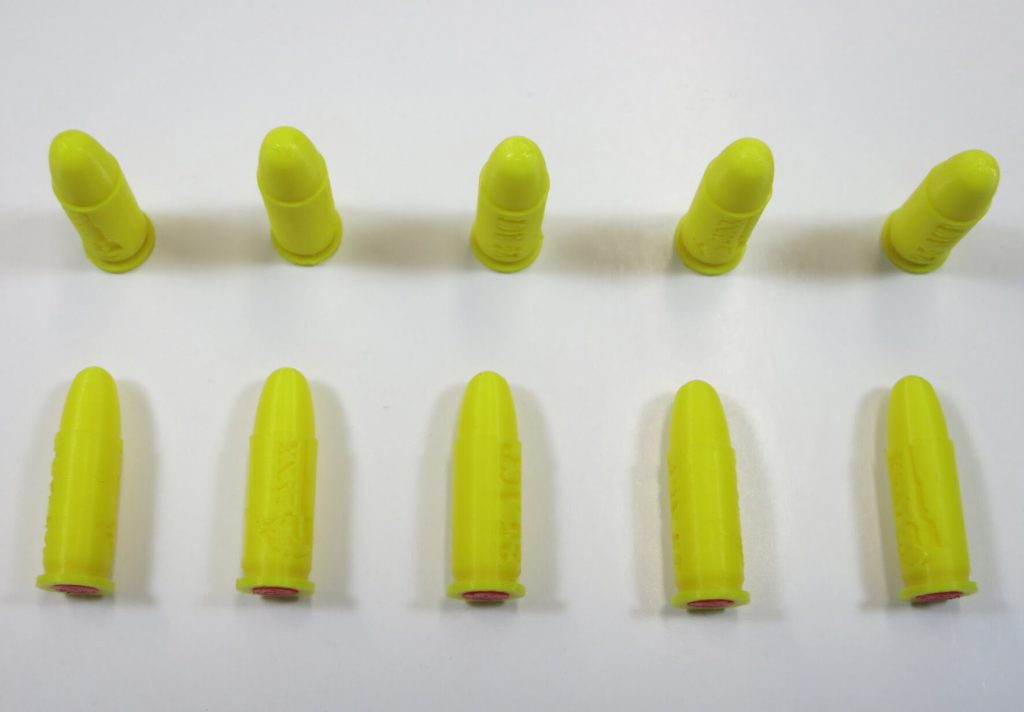 25 ACP Plastic Snap Caps / Dummy Training Rounds (10 Pack) - Lynx-ammo