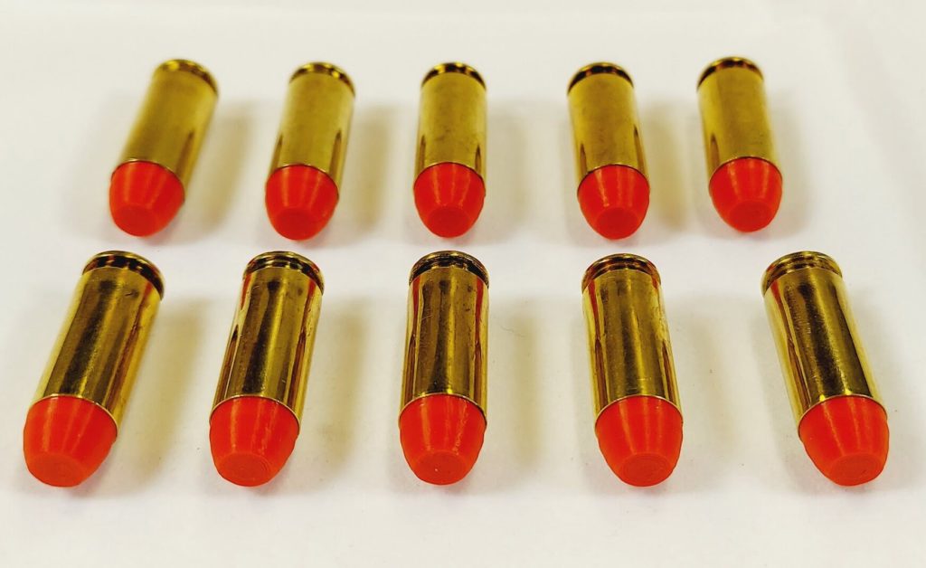 10mm AUTO Brass Snap caps / Dummy Training Rounds (10 pack) - Lynx-ammo