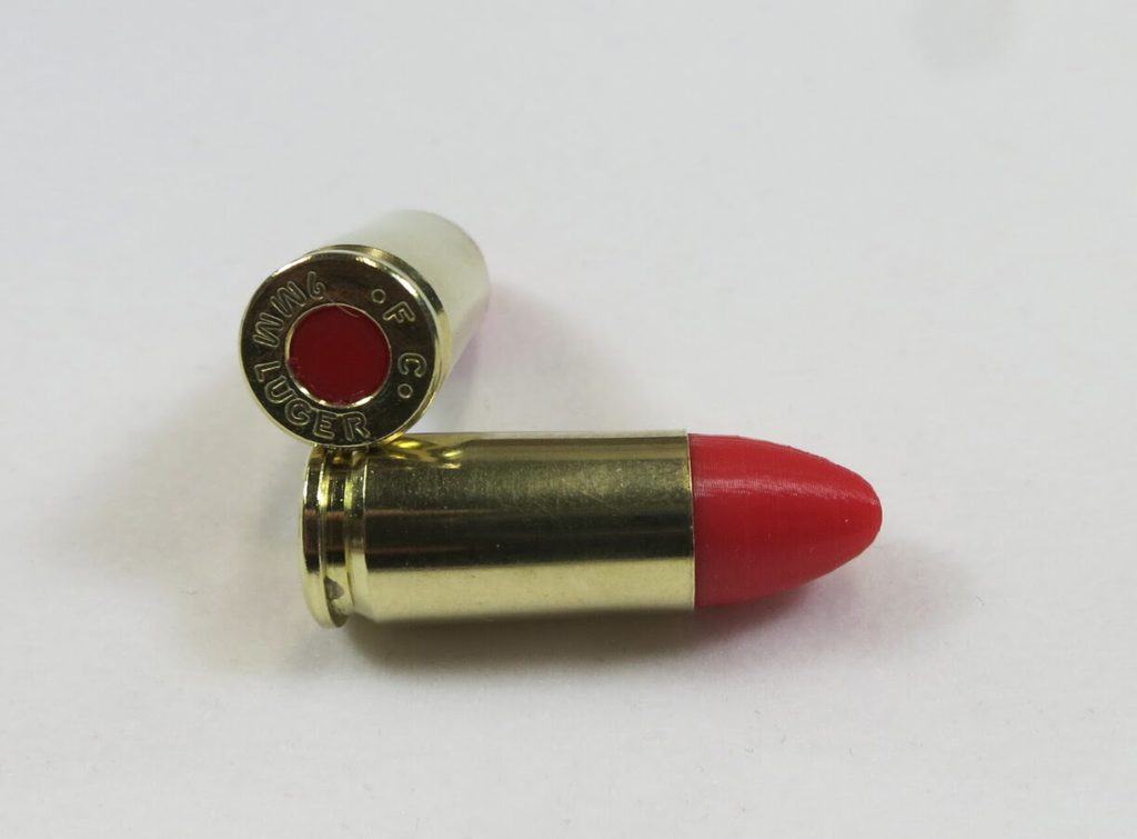 9mm Luger Brass Snap caps / Dummy Training Rounds (10 pack) - Lynx-ammo