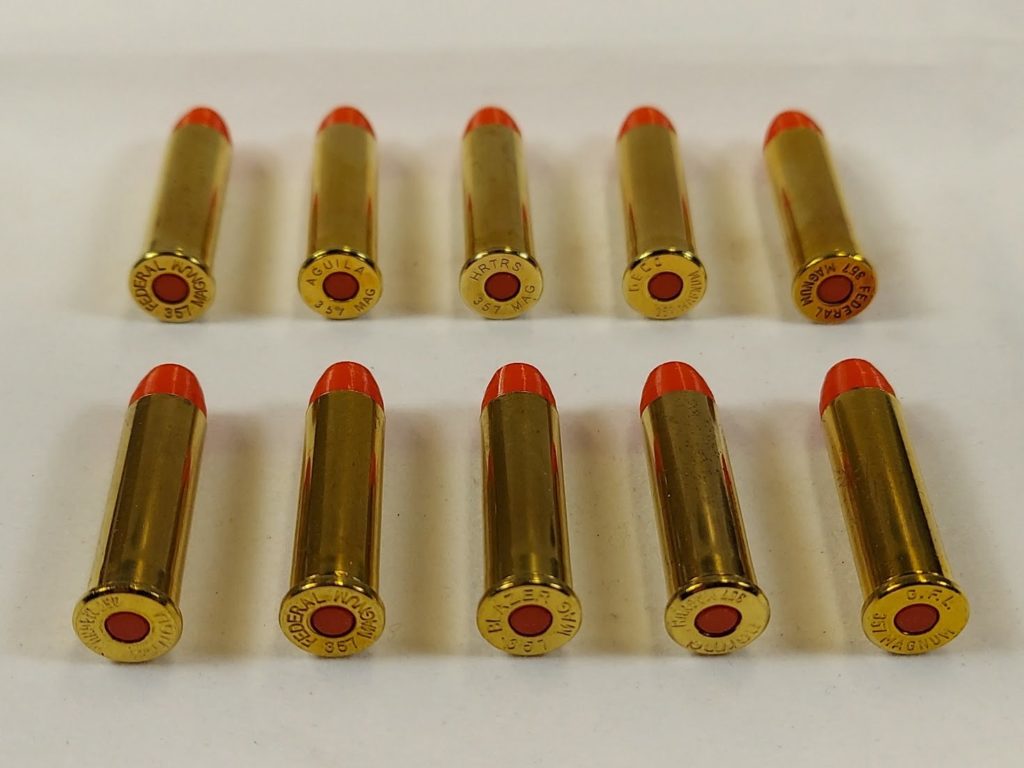 357 Magnum Brass Snap caps / Dummy Training Rounds (10 pack) - Lynx-ammo