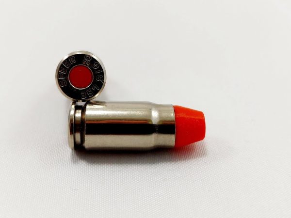 357 SIG Nickel Snap caps / Dummy Training Rounds (10 pack) - Lynx-ammo