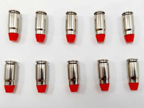 357 SIG Nickel Snap caps / Dummy Training Rounds (10 pack) - Lynx-ammo