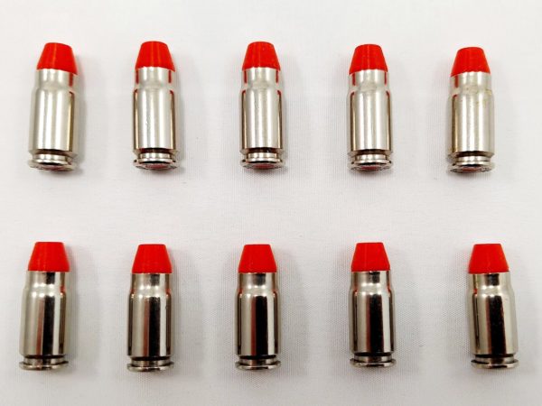 357 SIG Nickel Snap caps / Dummy Training Rounds (10 pack) - Lynx-ammo