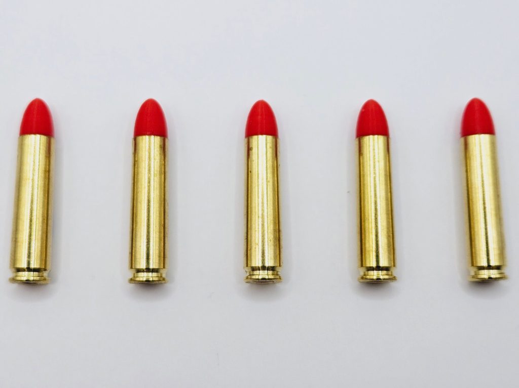 30 Carbine Brass Snap caps / Dummy Training Rounds (5 pack) - Lynx-ammo