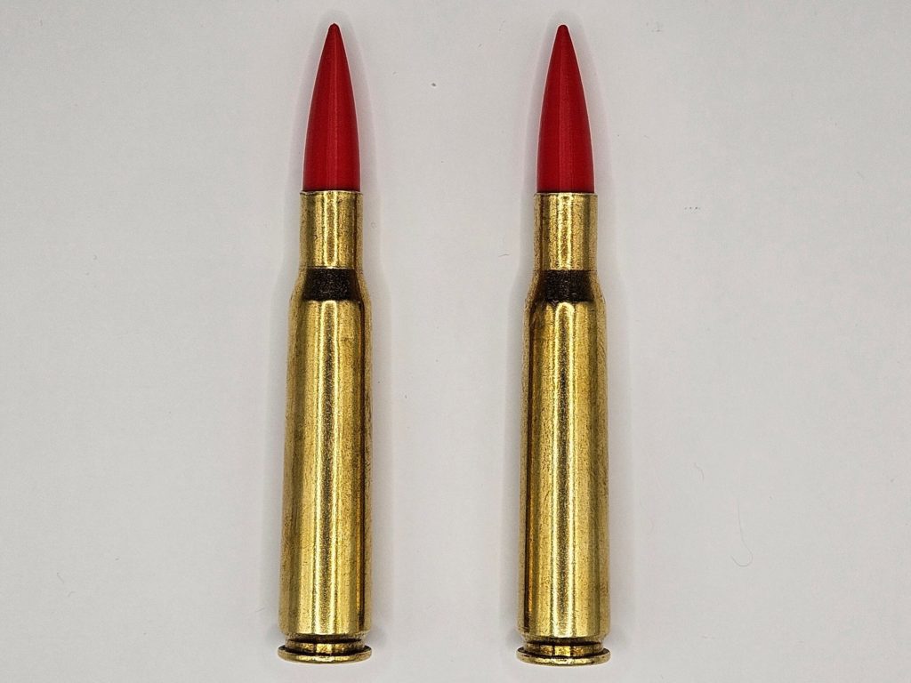 50 BMG Brass Snap caps / Dummy Training Rounds (2 pack) - Lynx-ammo